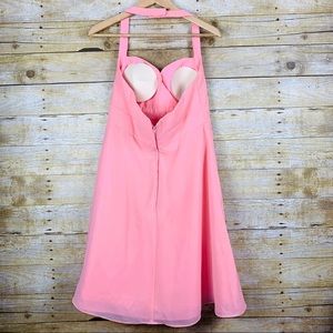 Alfred Angelo | Dresses | Alfred Angelo Halter Prom Dress Pink | Poshmark